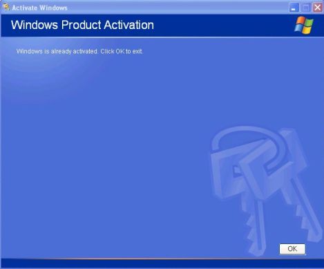 How to Check Windows XP Product Activation Status - Tip and Trick
