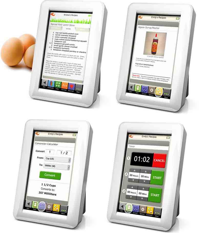 Demy Kitchen Safe Touchscreen Recipe Reader by Amazon - Tip and Trick