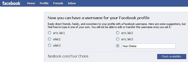 How to Personalise Facebook User Profile URL - Tip and Trick
