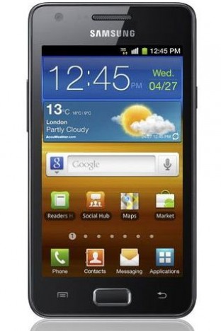 Samsung Galaxy R Android 2.3 Smartphone with 4.19" Display and Long ...